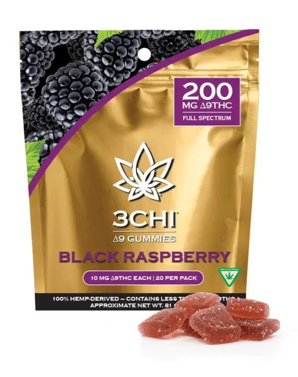3 Chi Delta 9 THC Gummies - Sacred Leaf Austin CBD